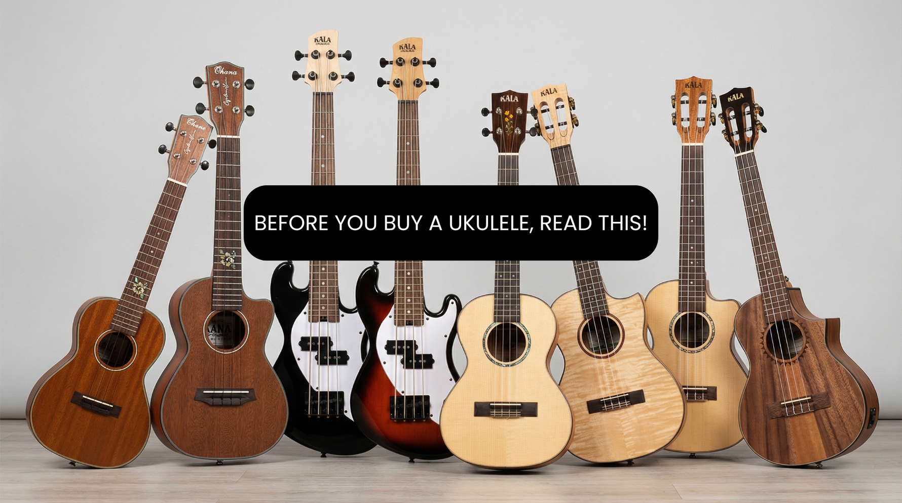 How to Choose the Right Ukulele for You – Ukulele Trading Co Australia